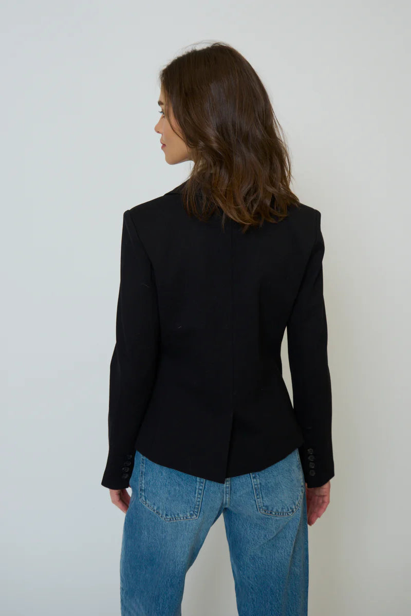 Halsey Ponte Dickey Jacket - Central Park West CF25-20034W – Aurora ...